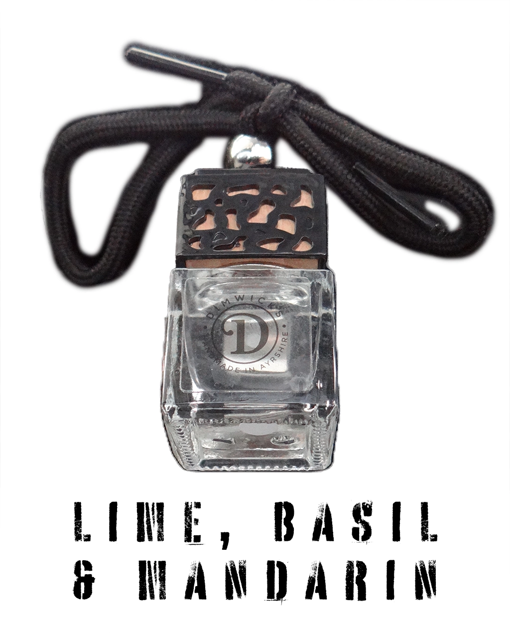 Lime Basil & Mandarin Car Air Freshener - Dimwicks